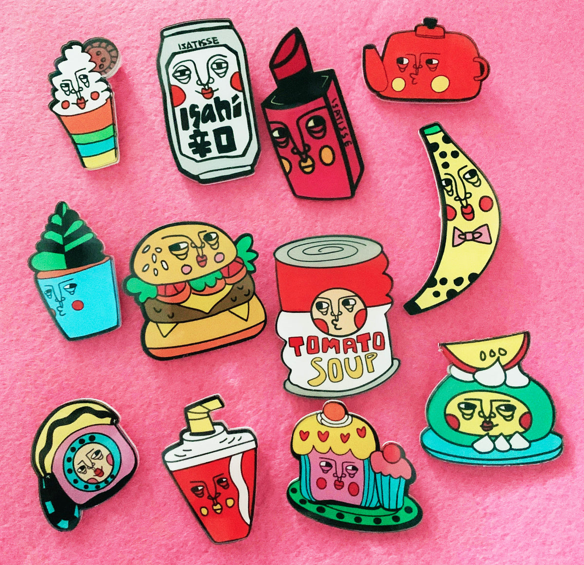 Burger Pin – Isatisse Studio